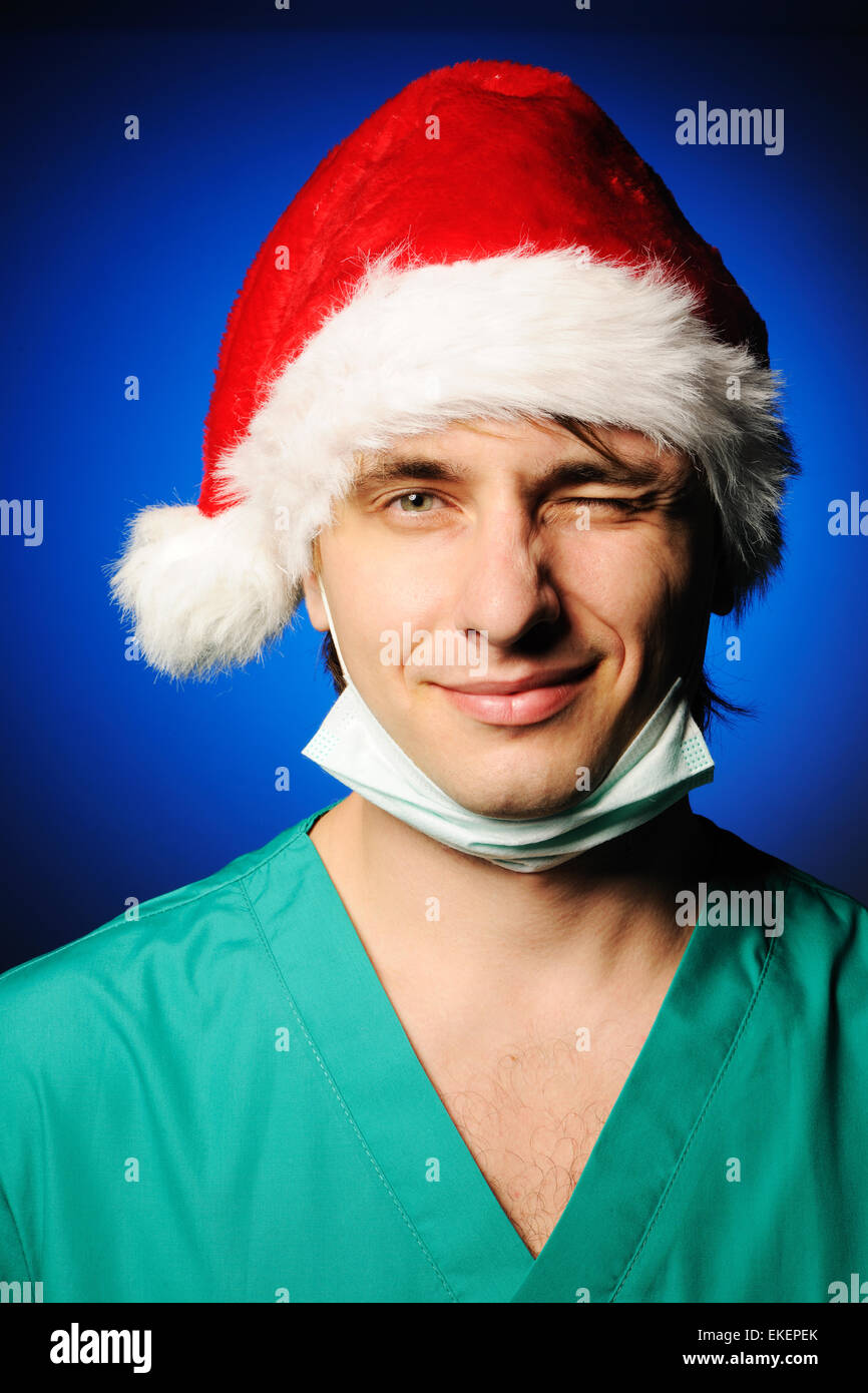 Santas mask hi-res stock photography and images - Alamy
