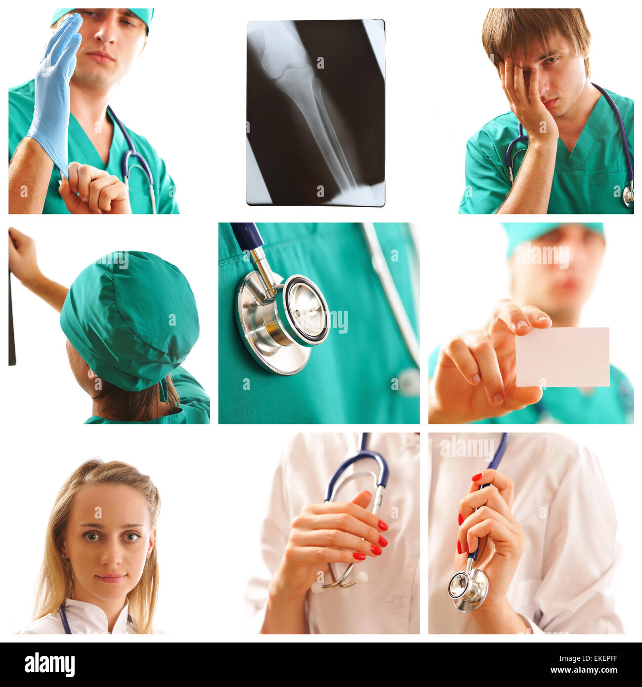 Medical equipment collage hi-res stock photography and images - Alamy