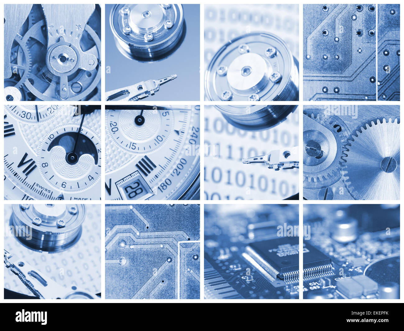Industrial collage hi-res stock photography and images - Alamy