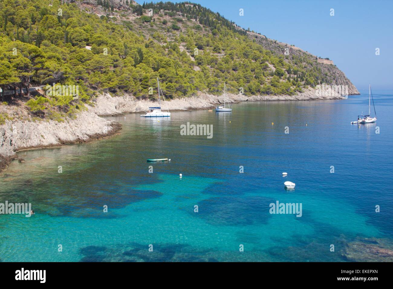 Assos beach kefalonia greece hi-res stock photography and images - Alamy