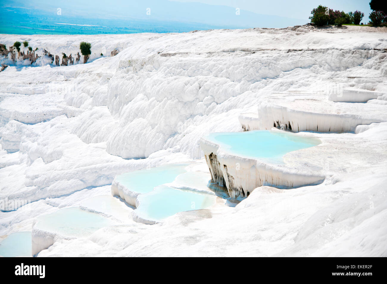 Pamukkale in Turkey Stock Photo - Alamy