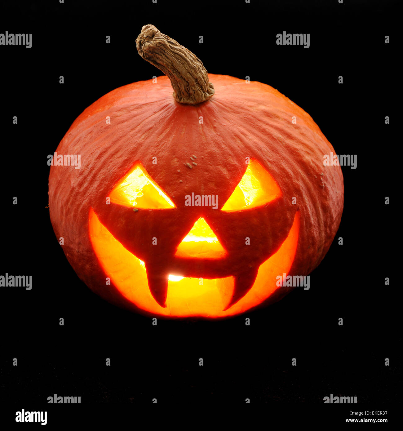Halloween pumpkin Jack O'Lantern Stock Photo - Alamy