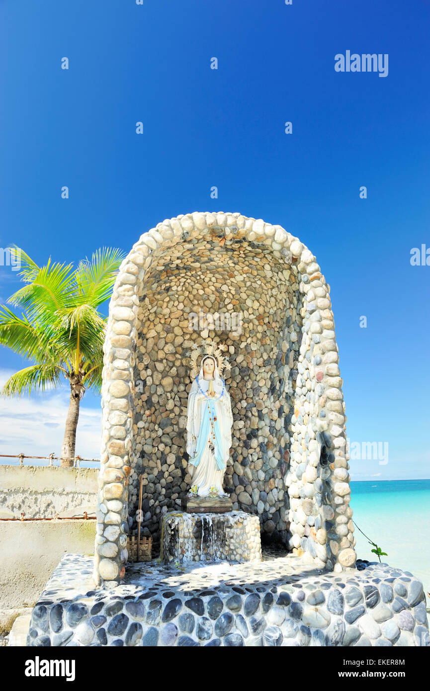 Saint Maria on a Rock Stock Photo - Alamy