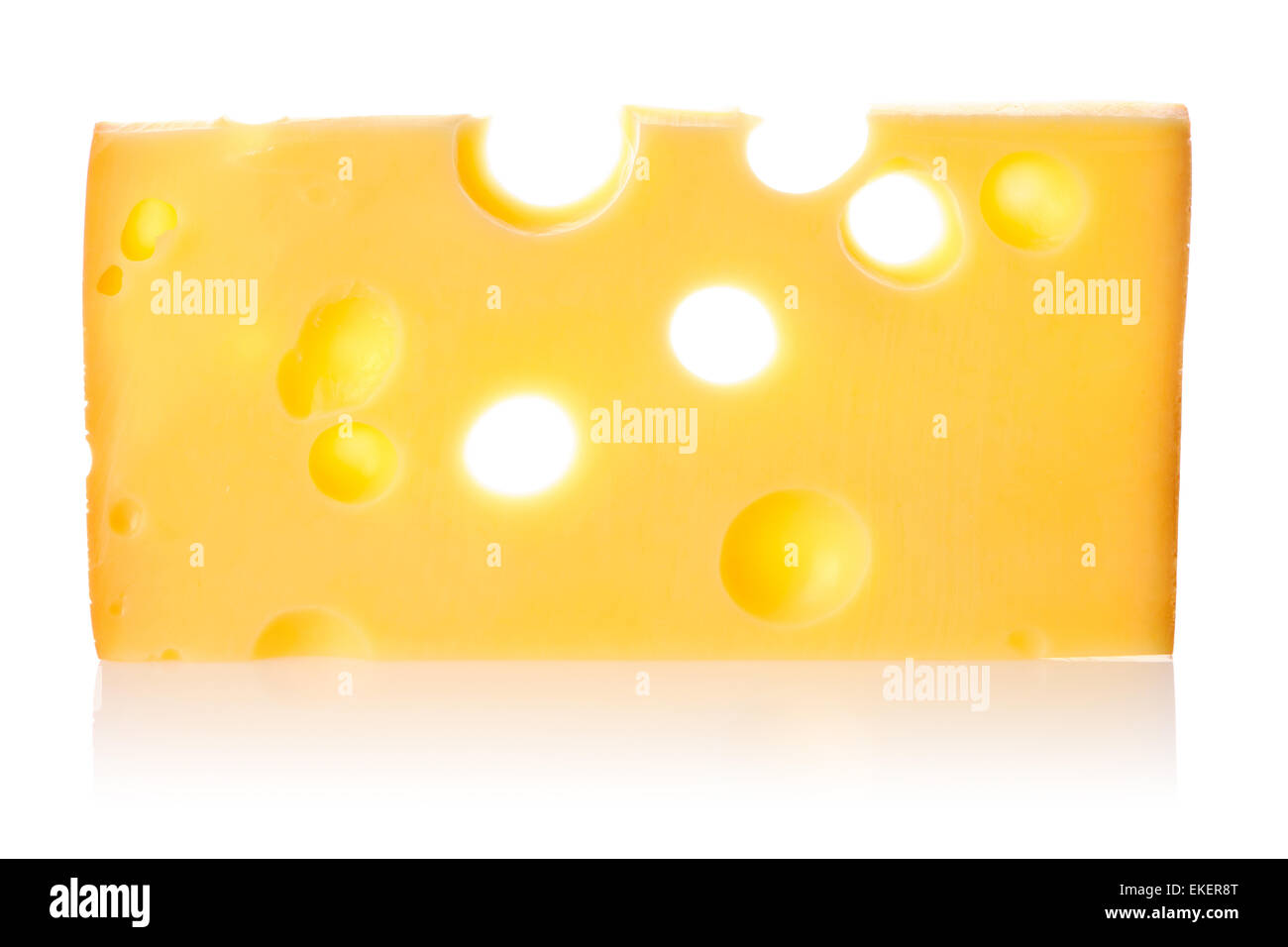 White background cheese Cut Out Stock Images & Pictures - Alamy