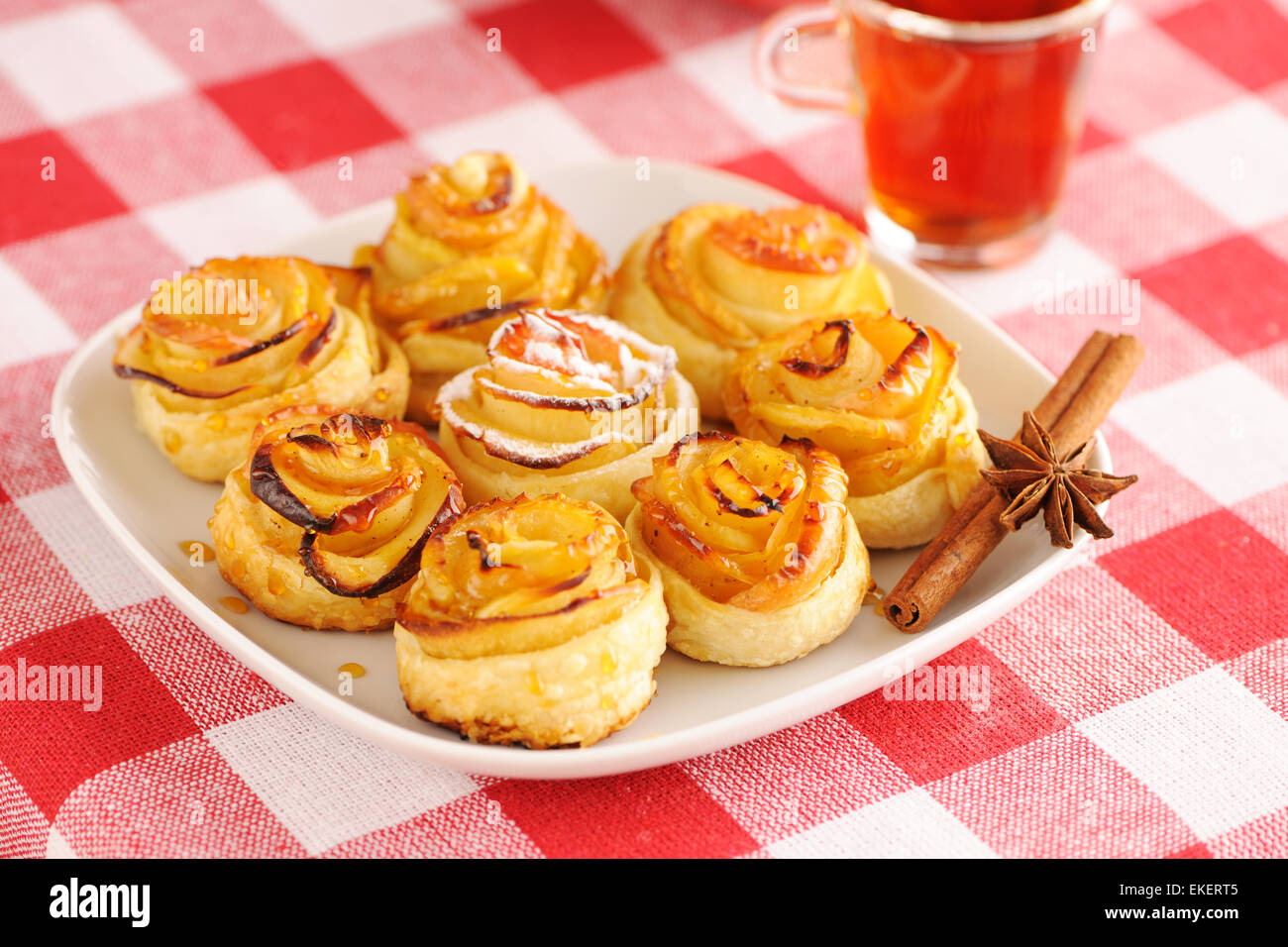 Apple pies dessert Stock Photo - Alamy