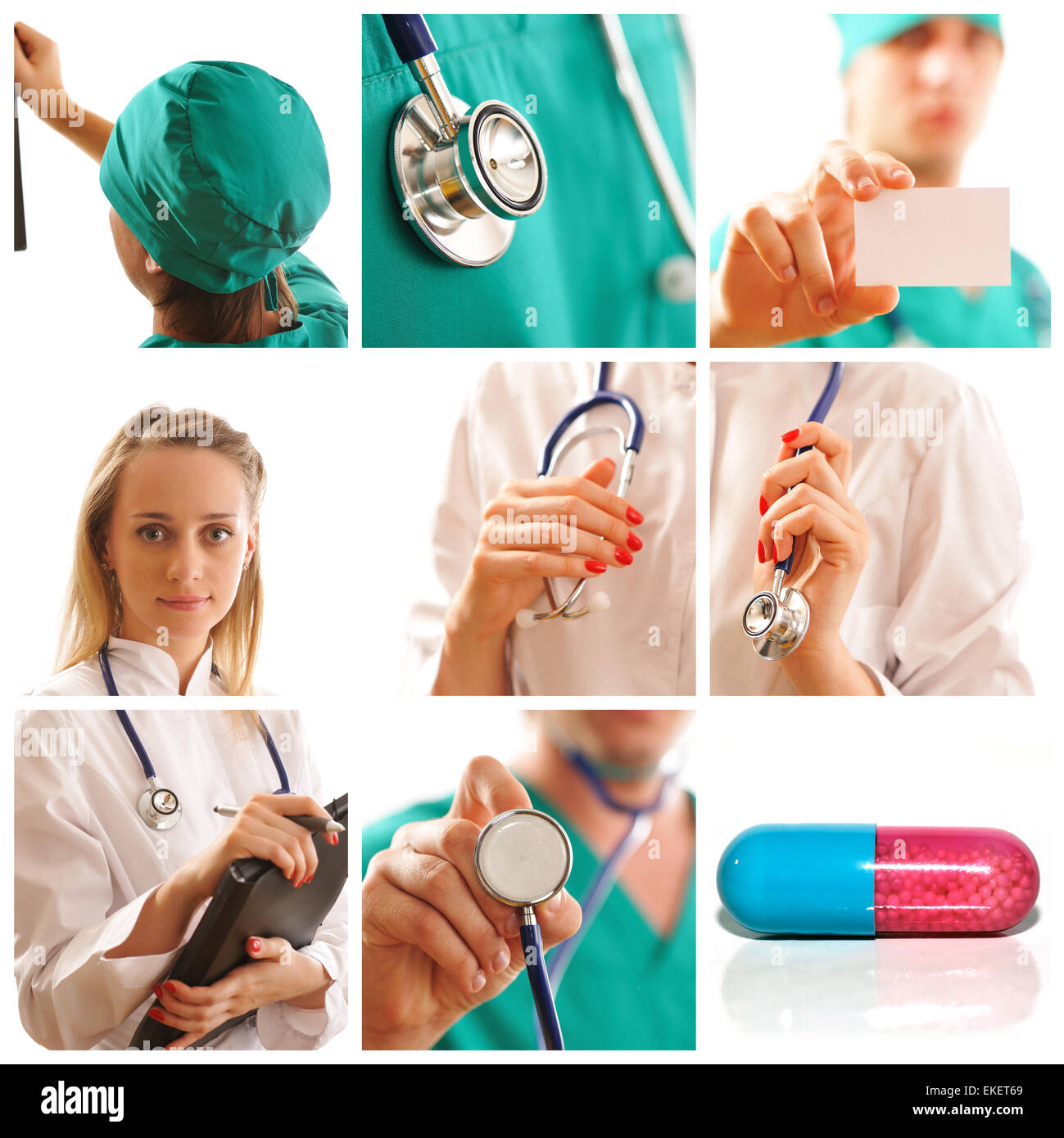 Medical equipment collage hi-res stock photography and images - Alamy