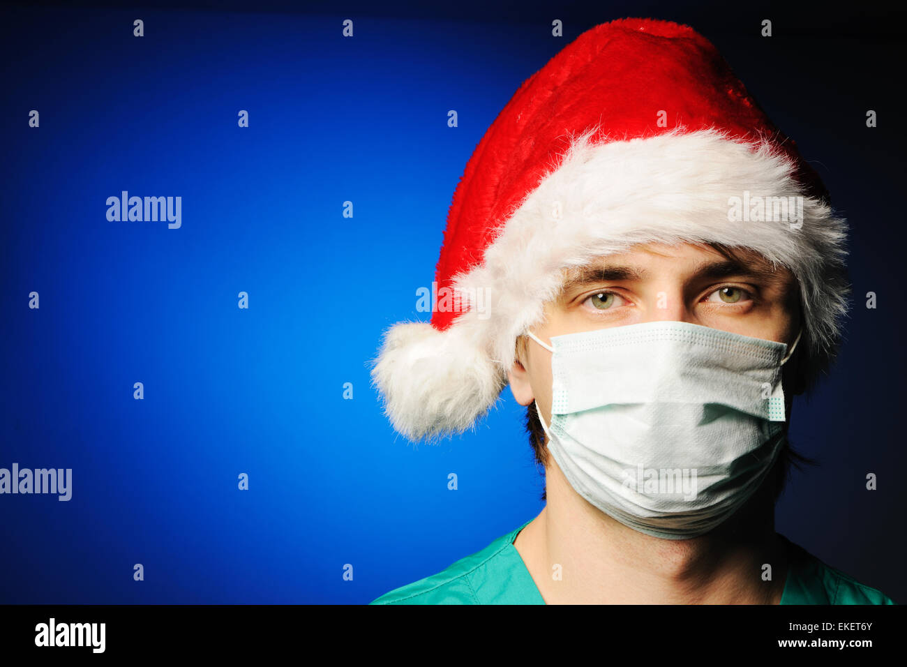 Santas mask hi-res stock photography and images - Alamy