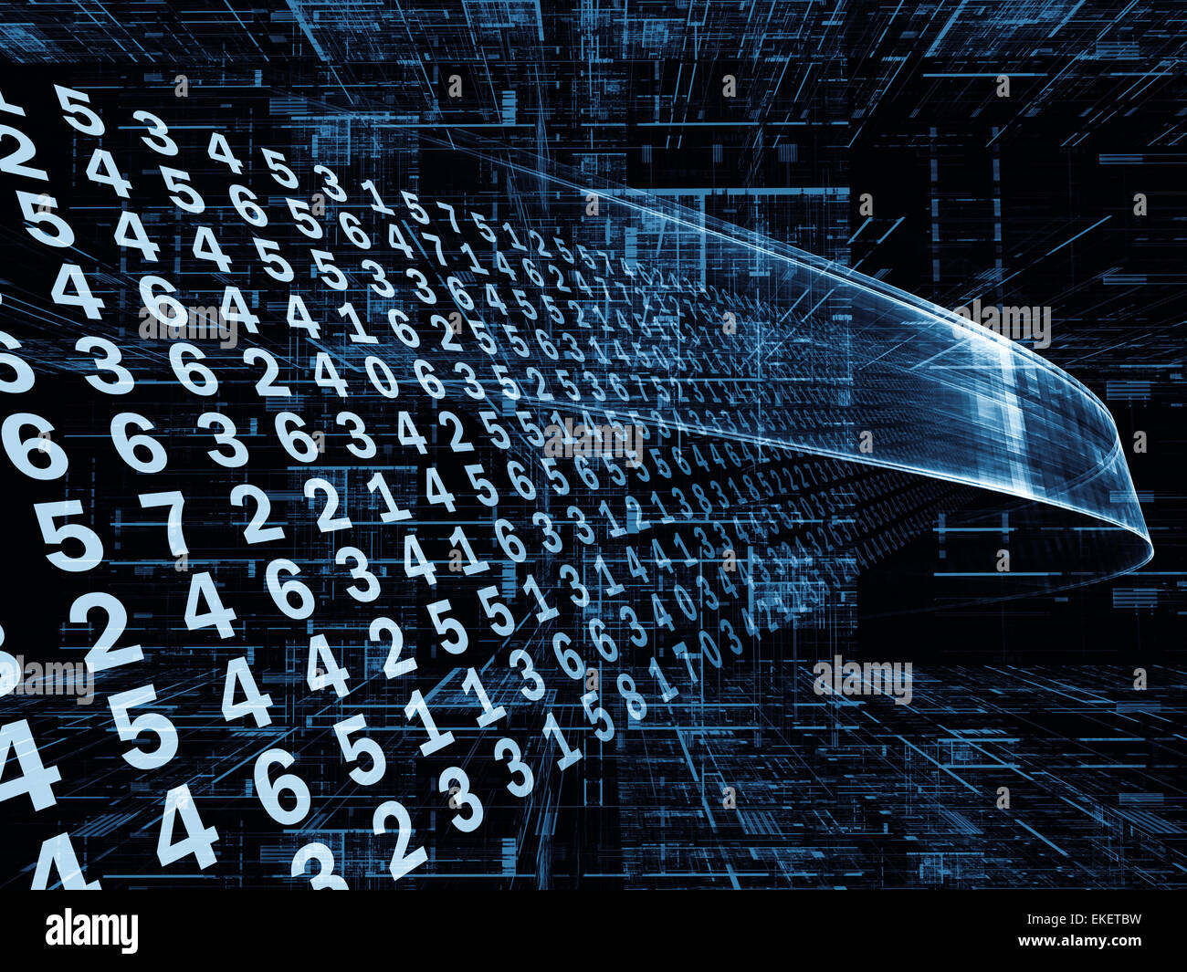 Way of Information Stream Stock Photo - Alamy