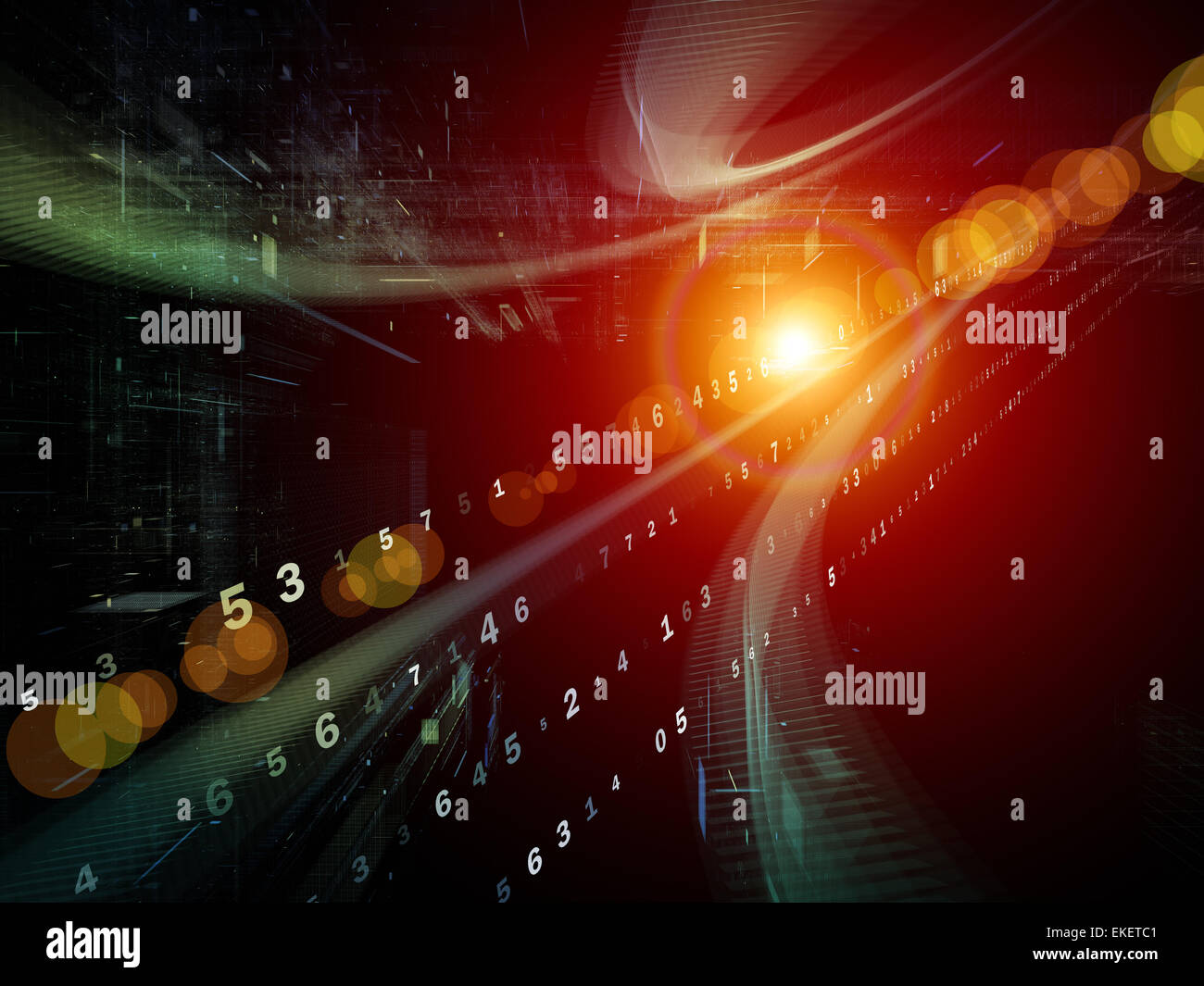 Way of Information Stream Stock Photo - Alamy