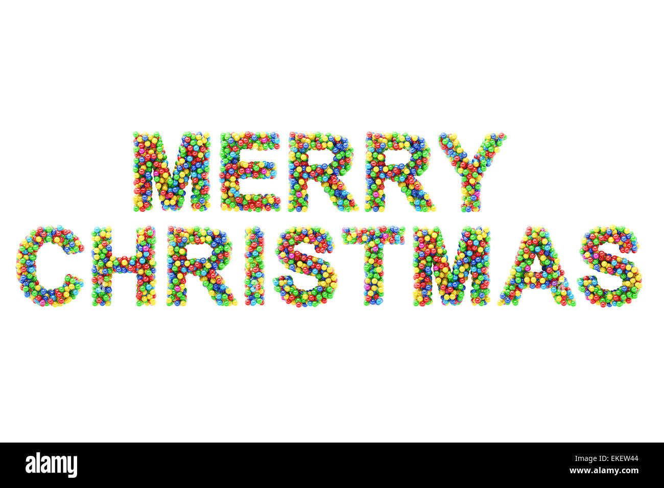 Merry christmas greetings letter Cut Out Stock Images & Pictures - Alamy