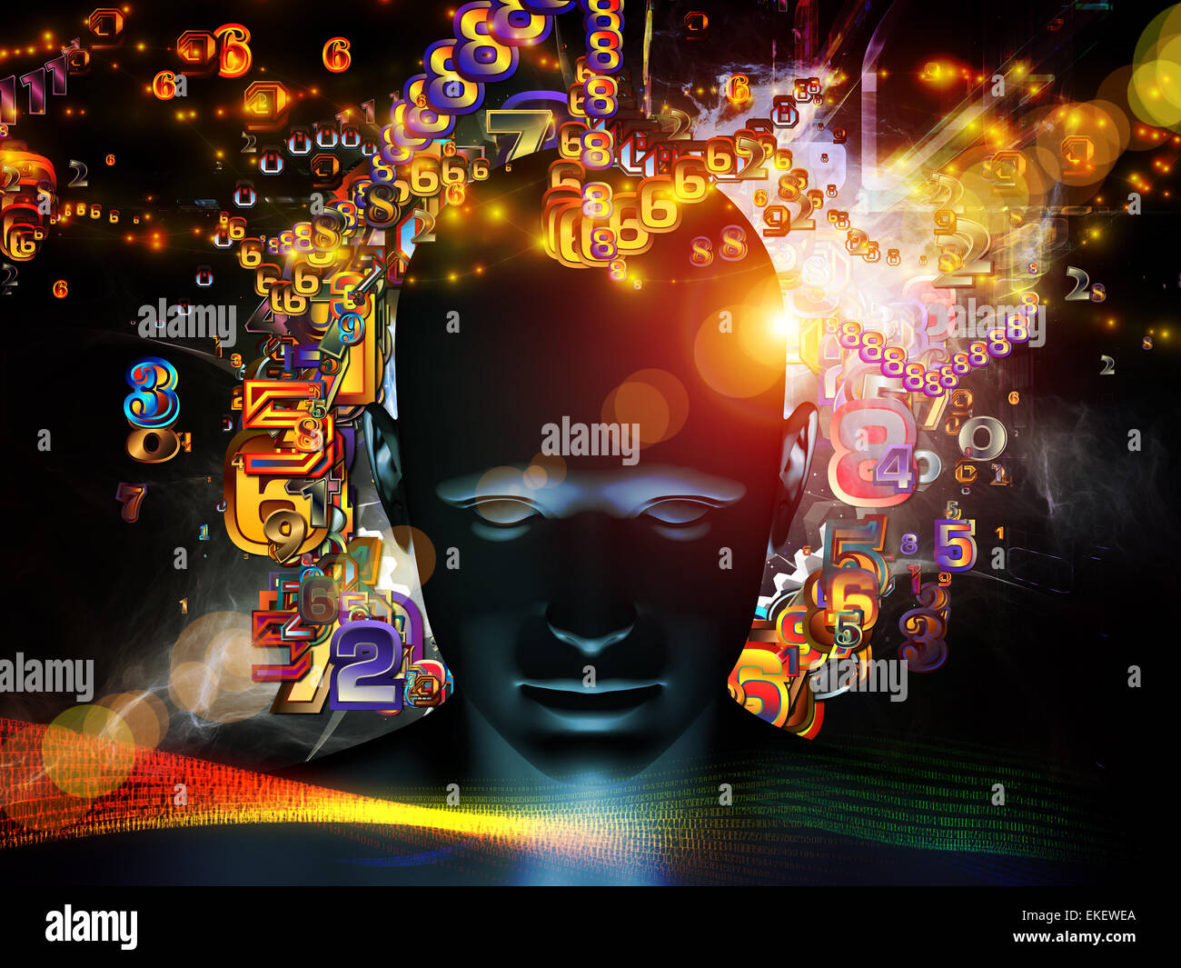 The Escape of Digital Science Stock Photo - Alamy