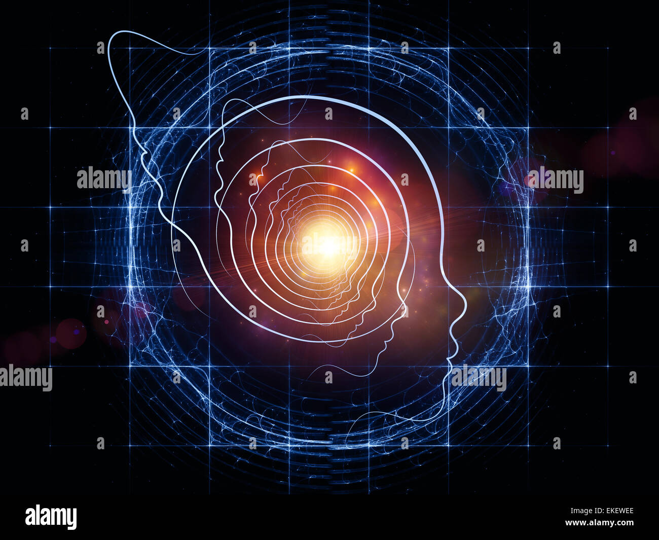Paths of Intelligent Life Stock Photo - Alamy