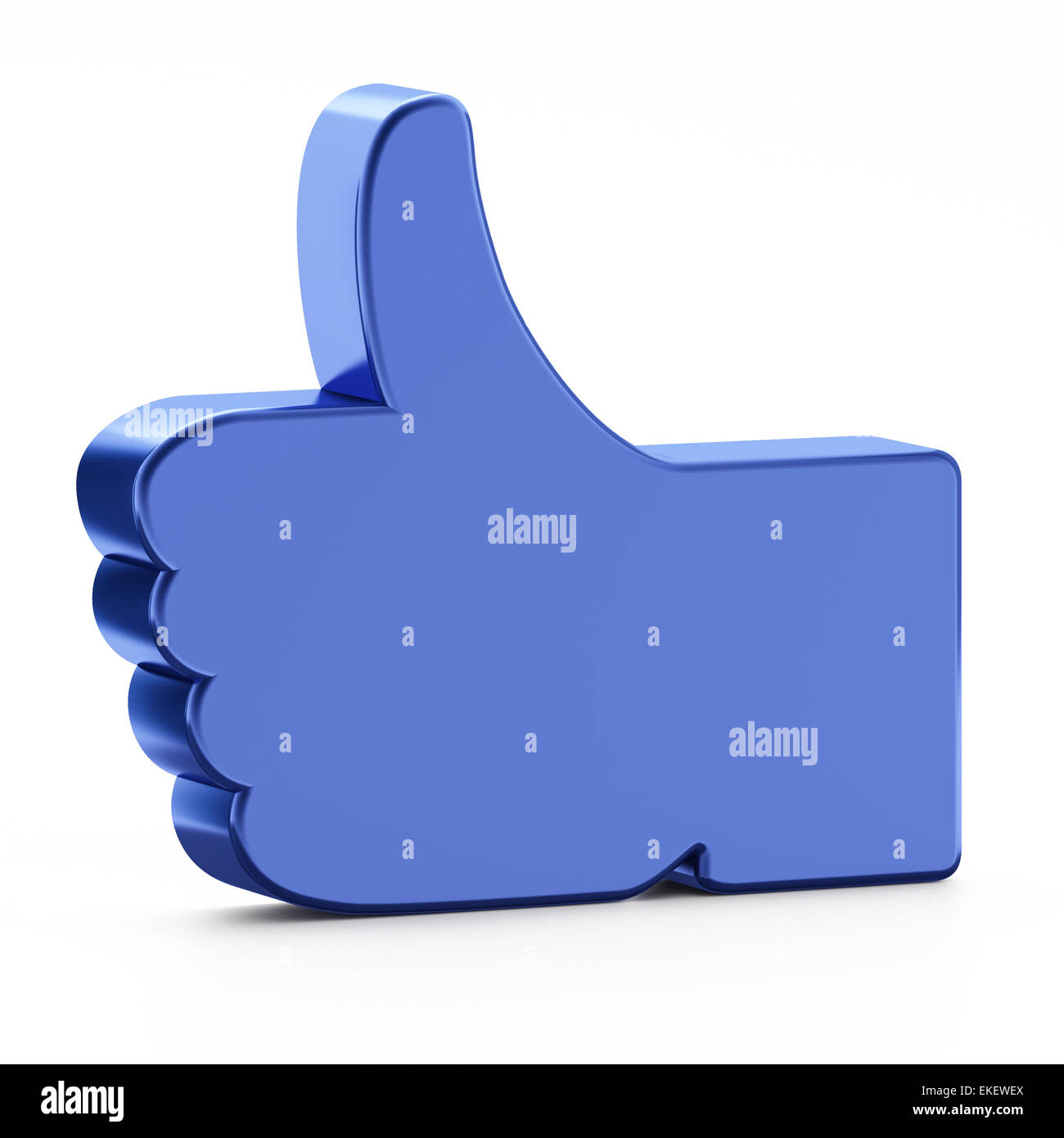 Like symbol on white background Stock Photo - Alamy