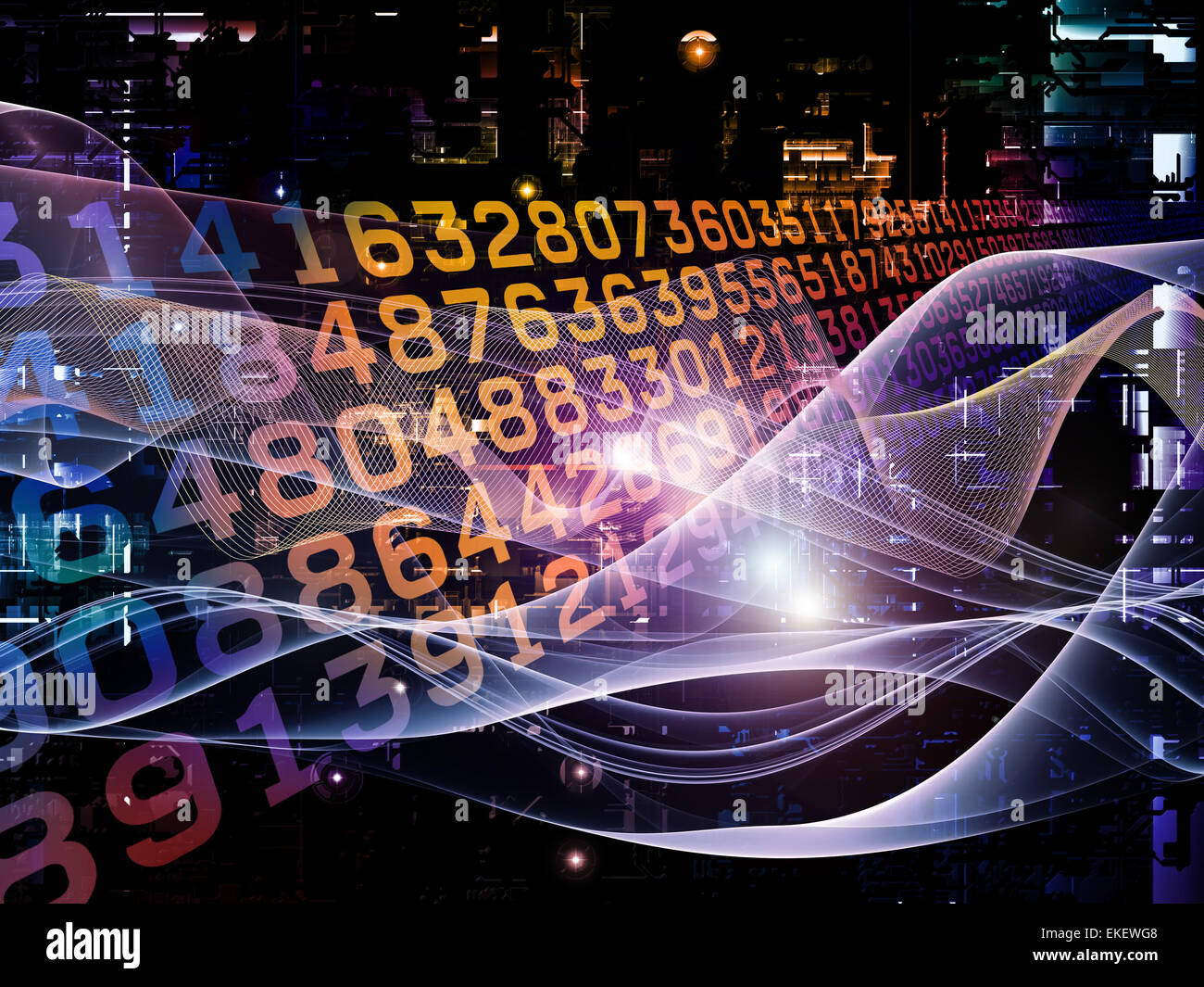 Beyond Digital Network Stock Photo - Alamy