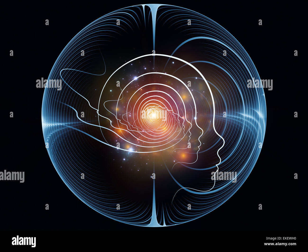Paths of Intelligent Life Stock Photo - Alamy