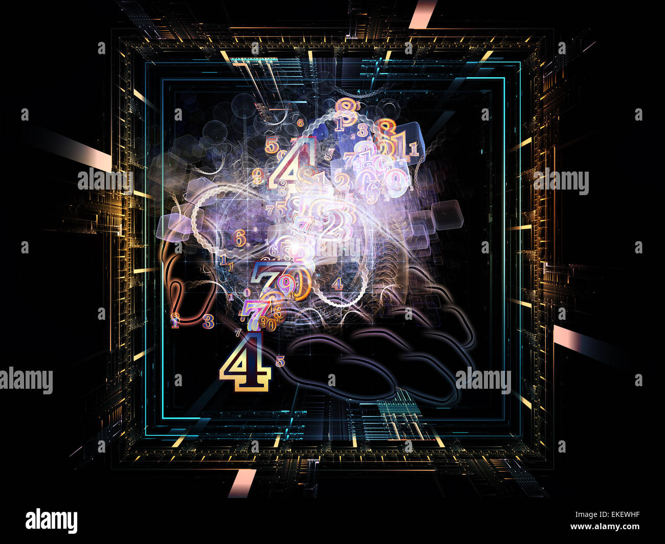 Science artistic design hi-res stock photography and images - Alamy