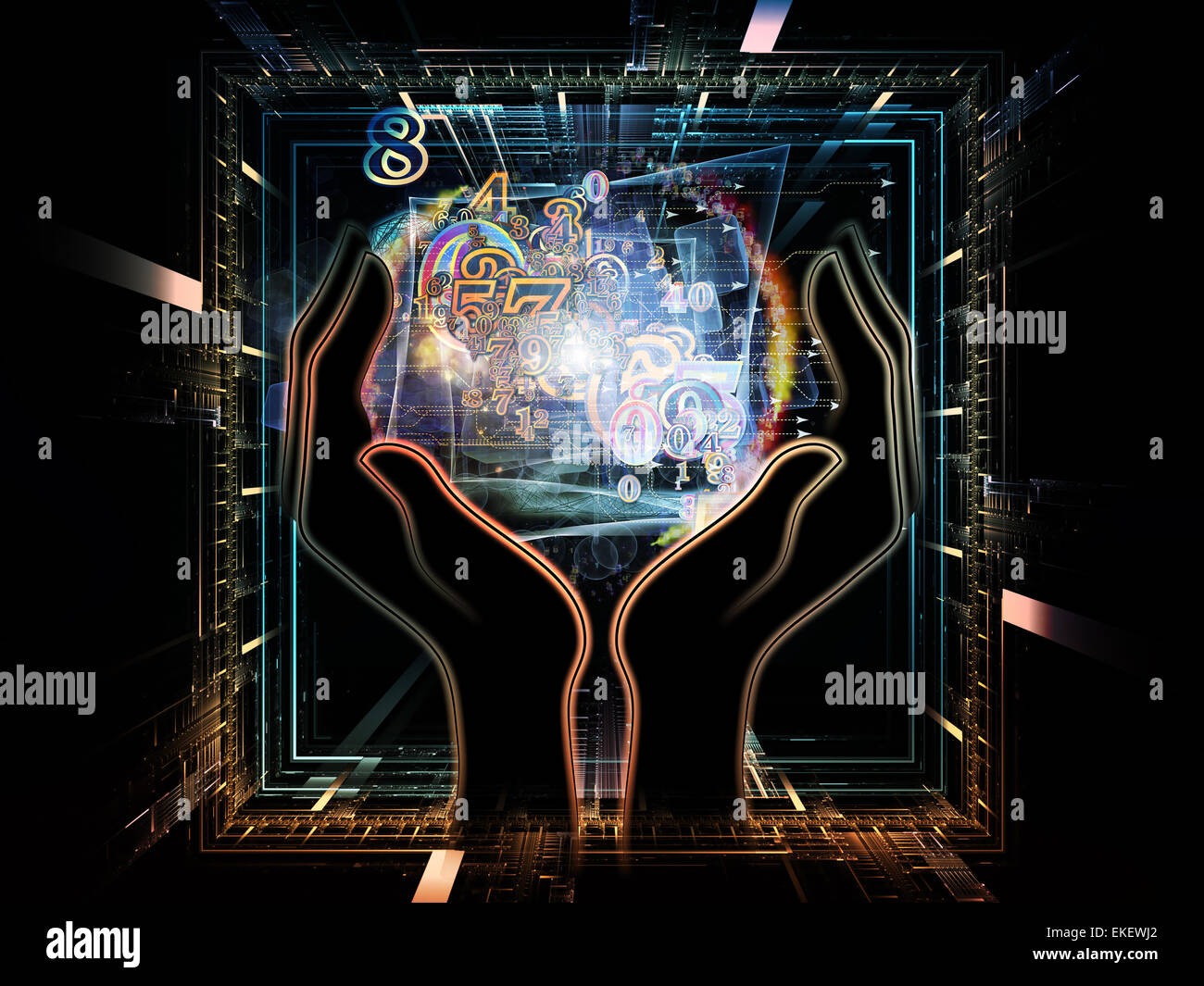 Magic of Technology Stock Photo - Alamy