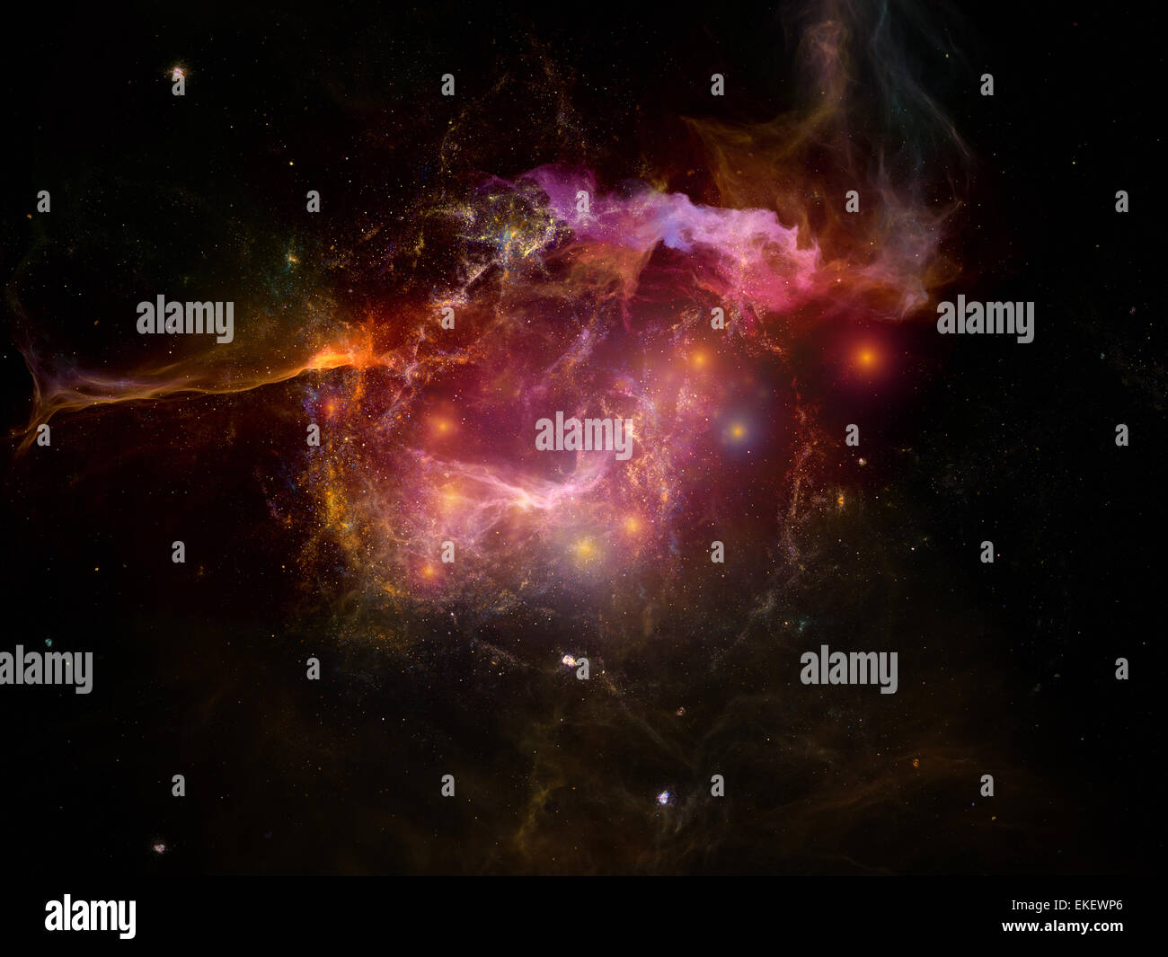 Vision of Cosmos Stock Photo - Alamy