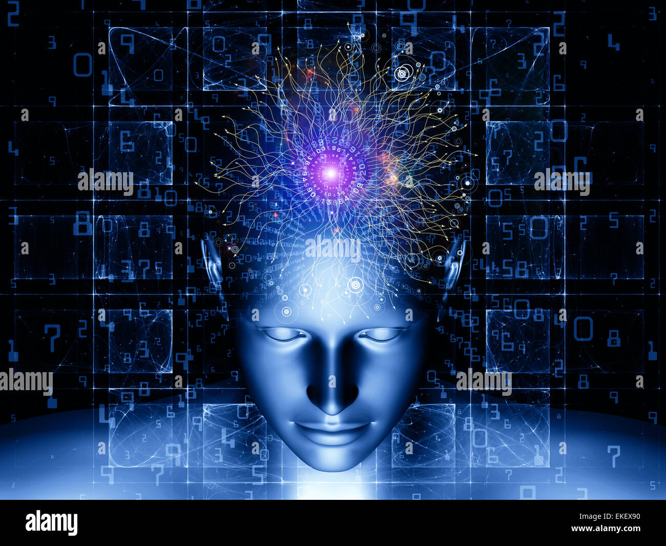 Paradigm of Digital Thinking Stock Photo - Alamy