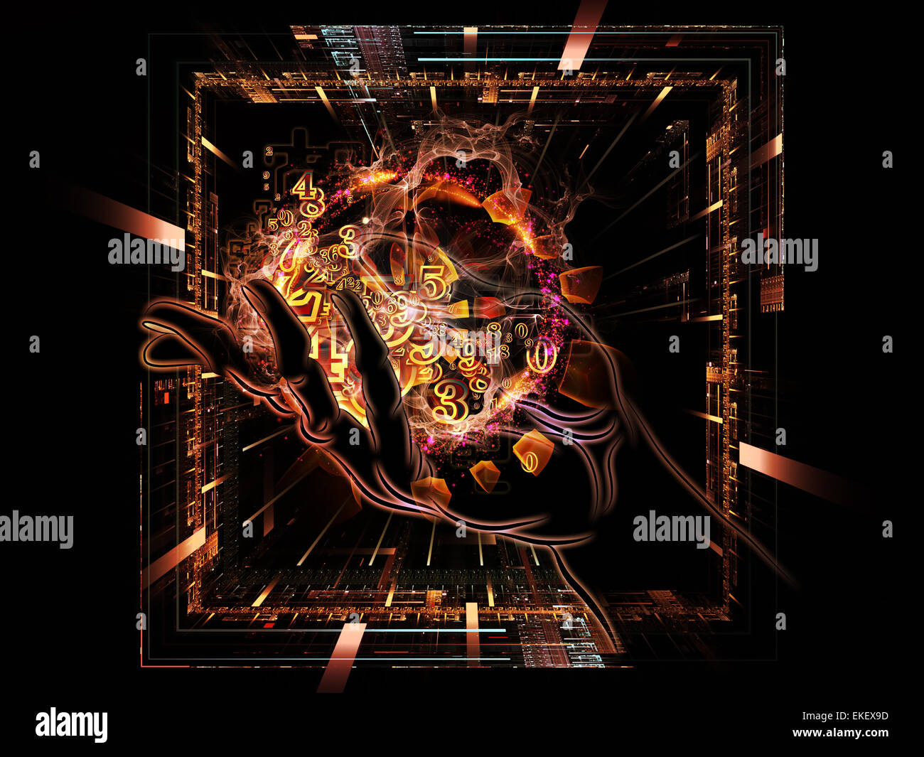 Magic of Technology Stock Photo - Alamy