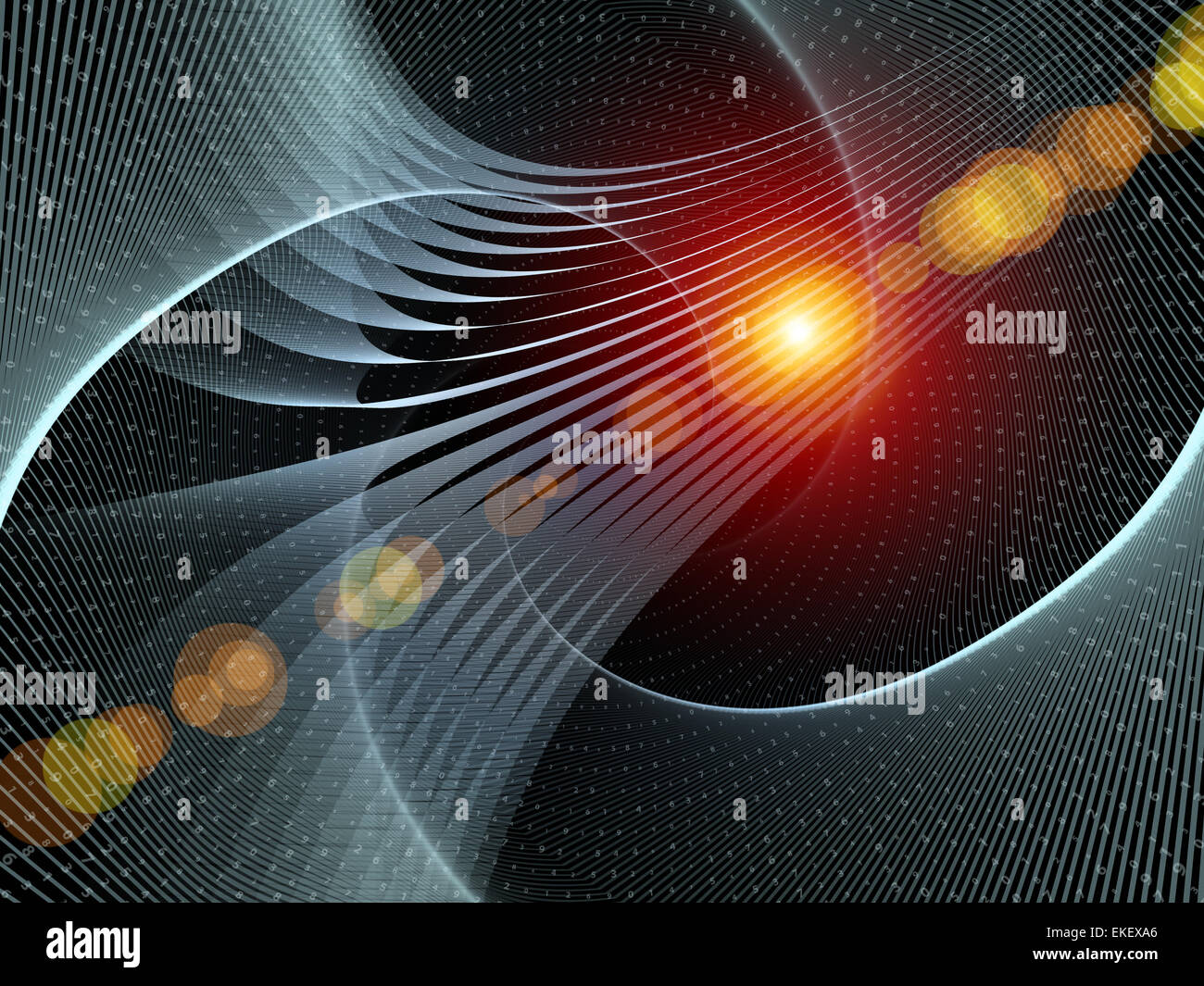 Speed of Information Stream Stock Photo - Alamy