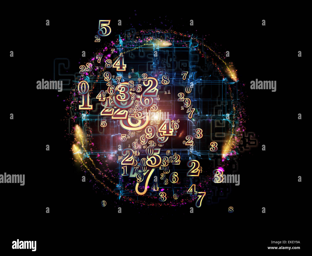 Number processing hi-res stock photography and images - Alamy