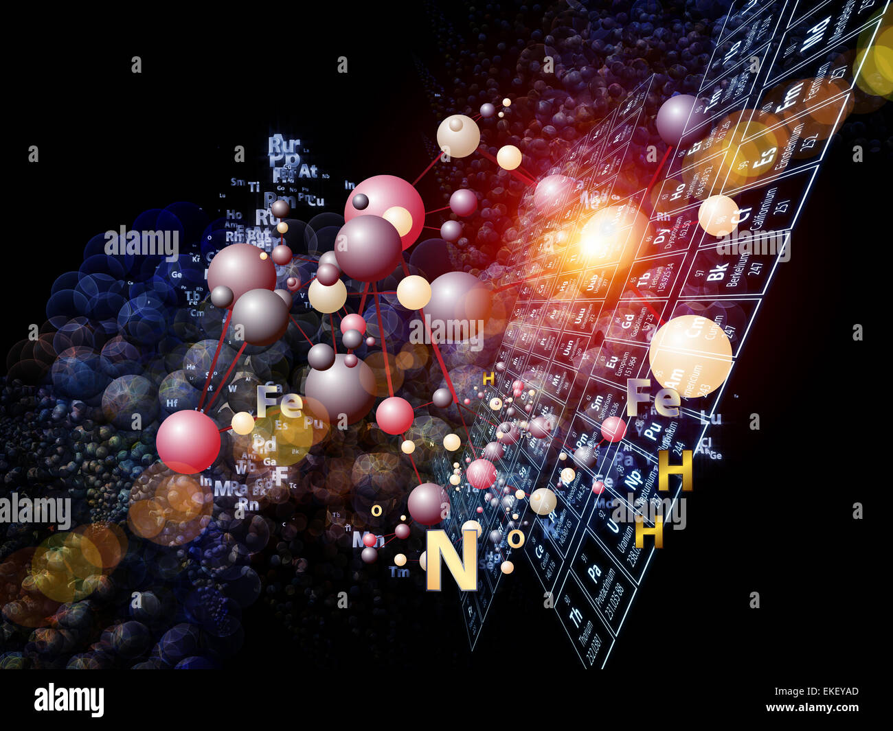 Iron chemical element hi-res stock photography and images - Alamy