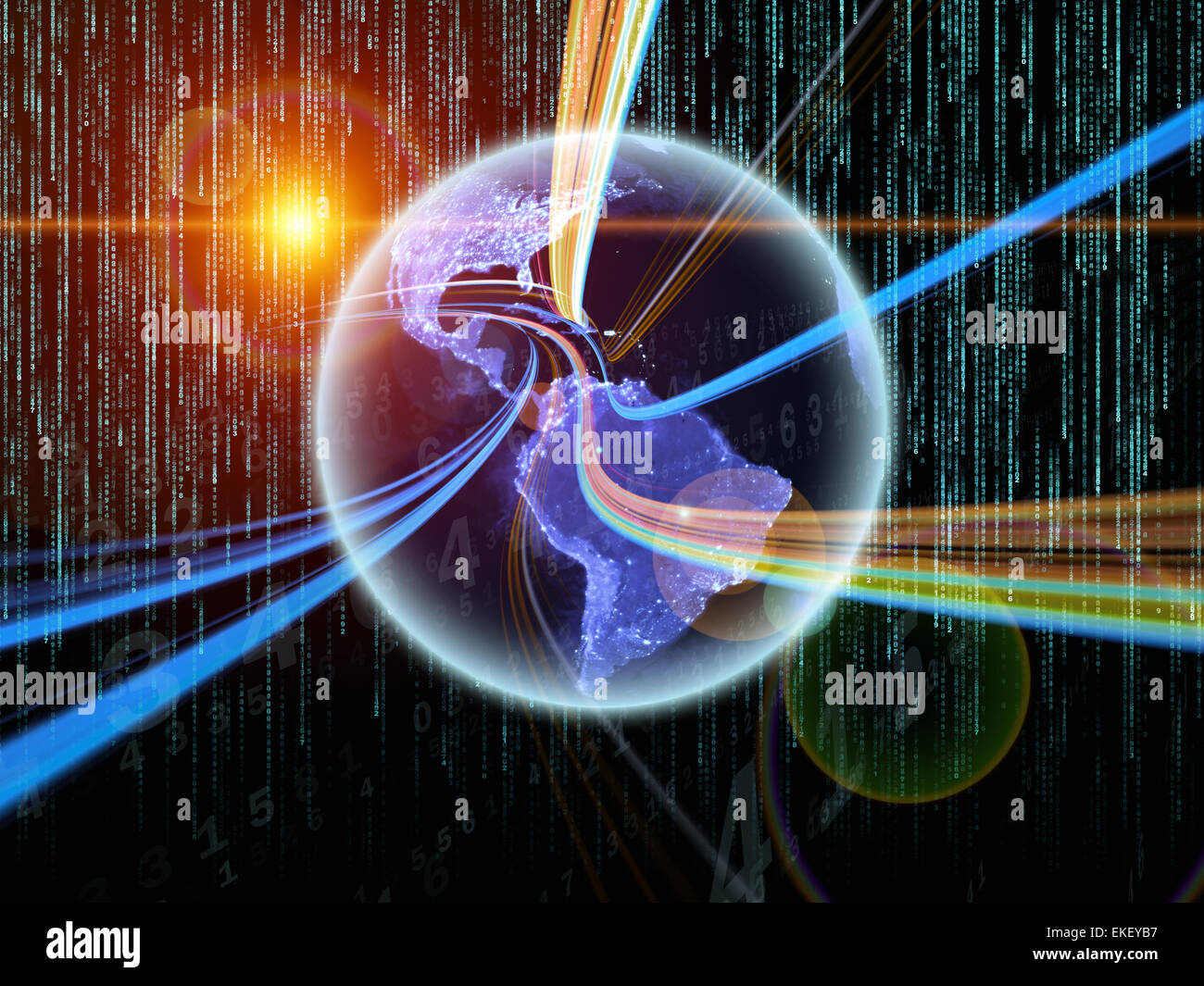 Numeric matrix hi-res stock photography and images - Alamy