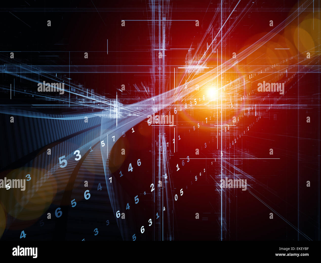 Death of Information Stream Stock Photo - Alamy