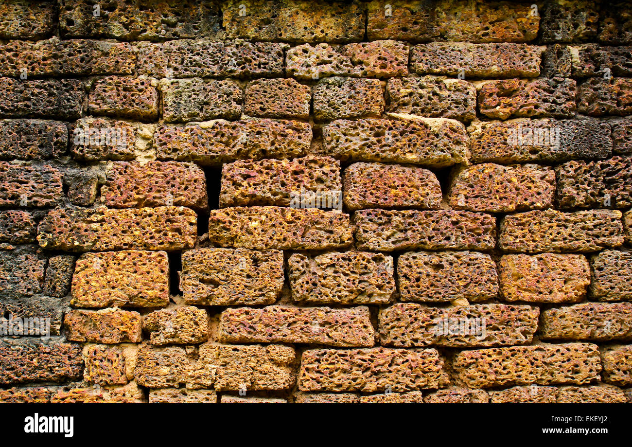 Texture of rough brick wall Stock Photo - Alamy
