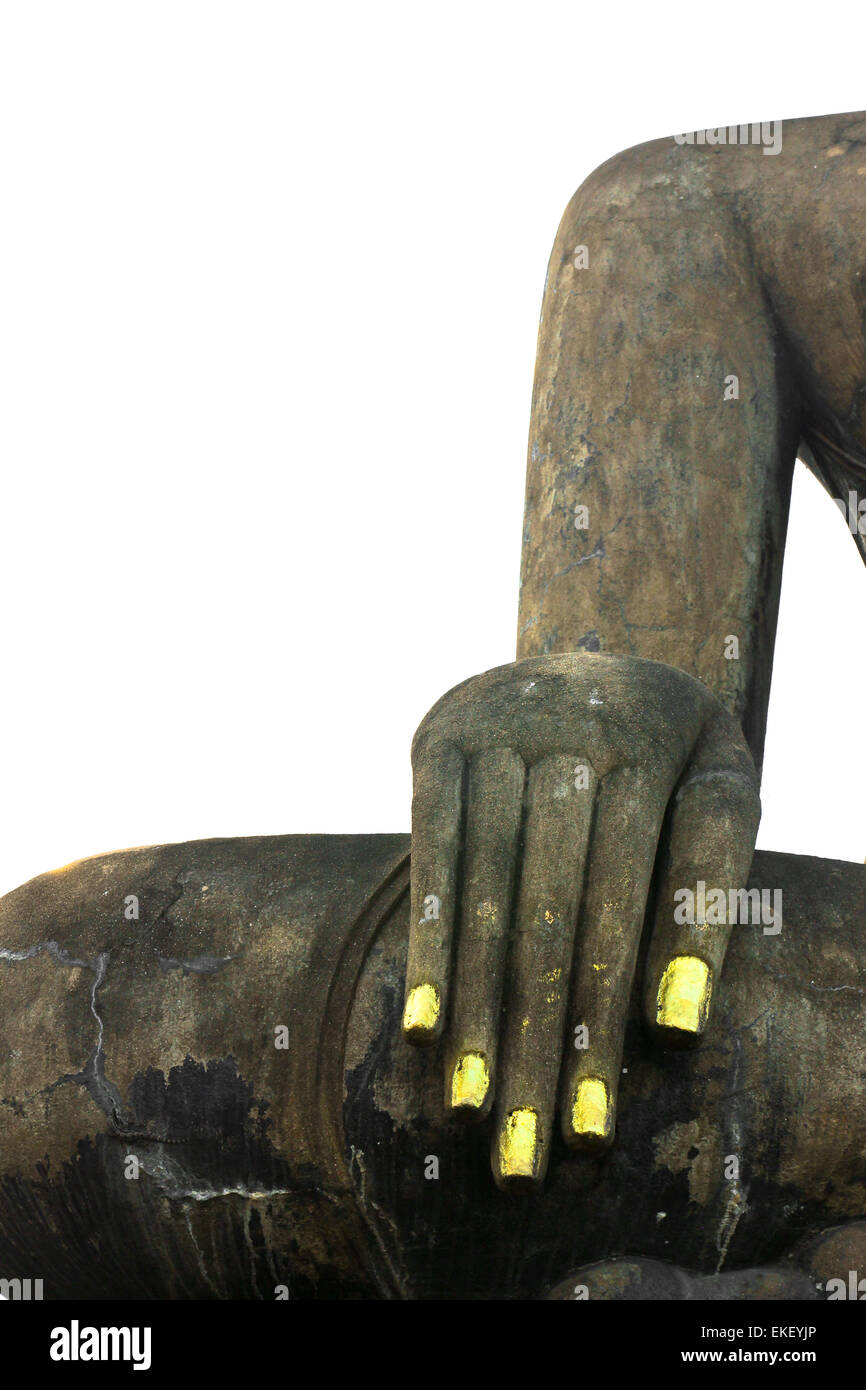 Thailand bronze hand buddha hi-res stock photography and images - Alamy