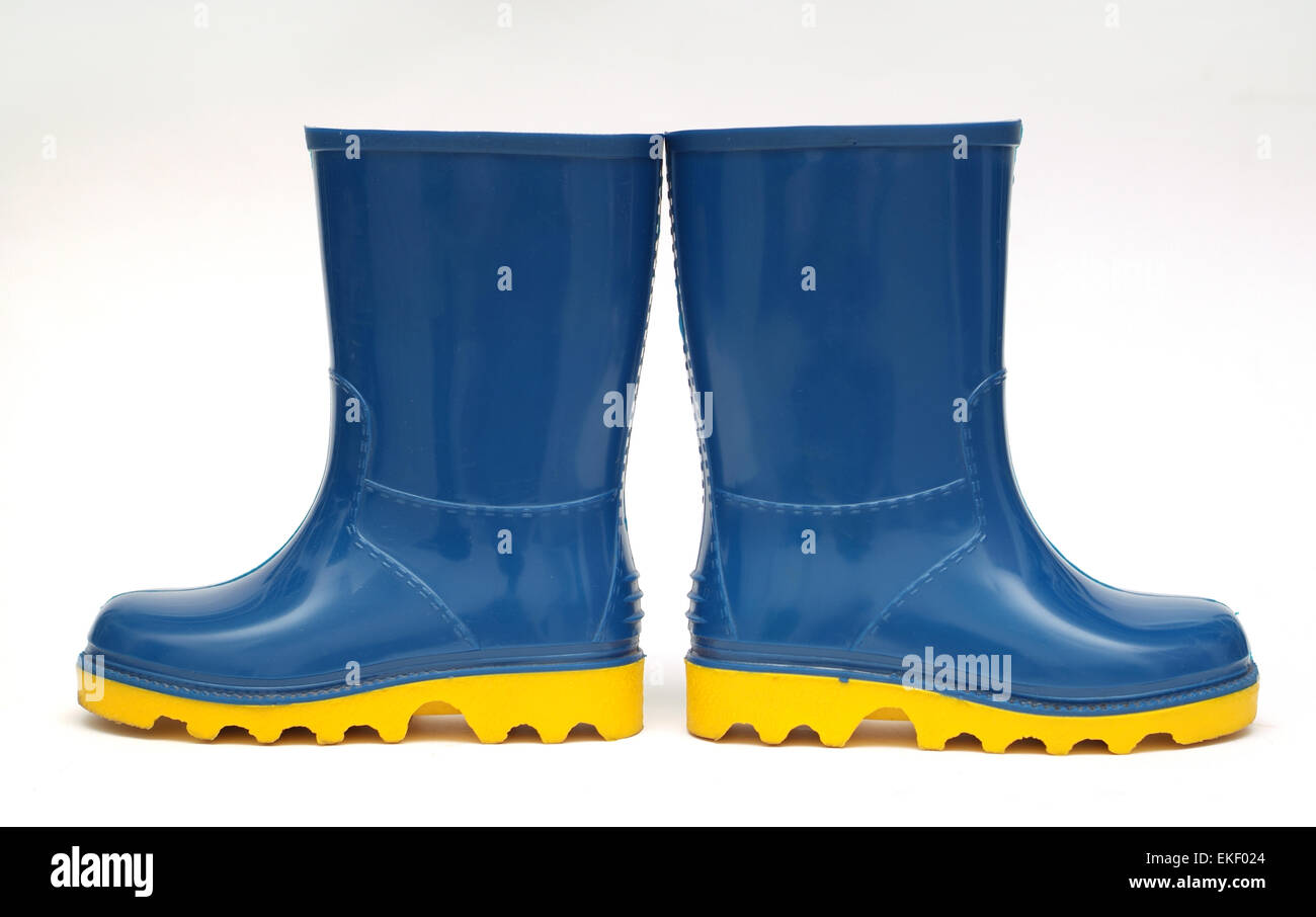 Rain boots direction concept Stock Photo - Alamy