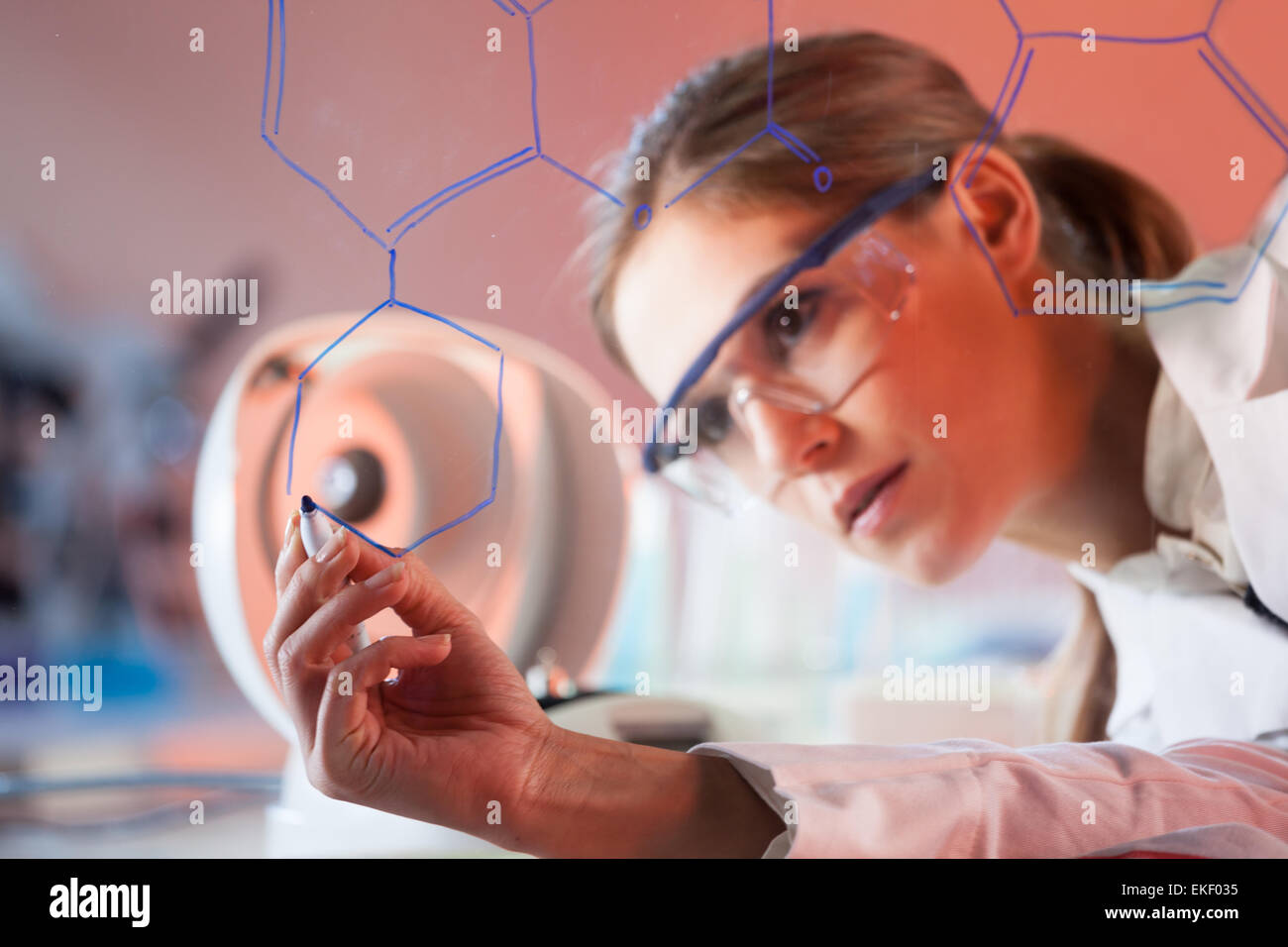 Health female face portrait hi-res stock photography and images - Alamy