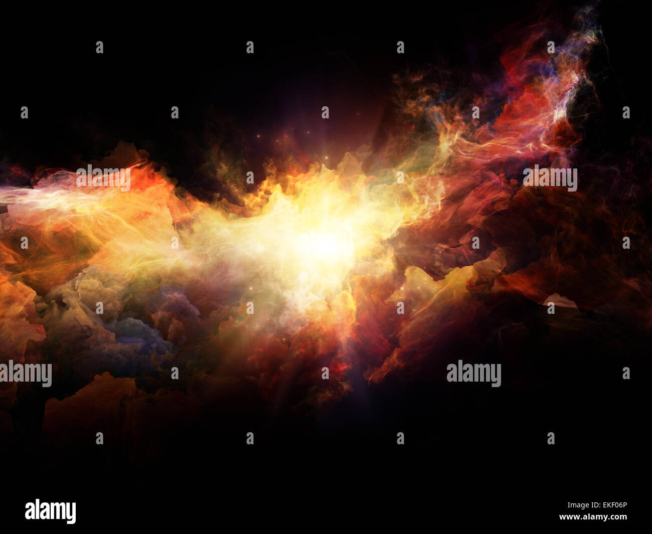 Visualization of Cosmos Stock Photo - Alamy
