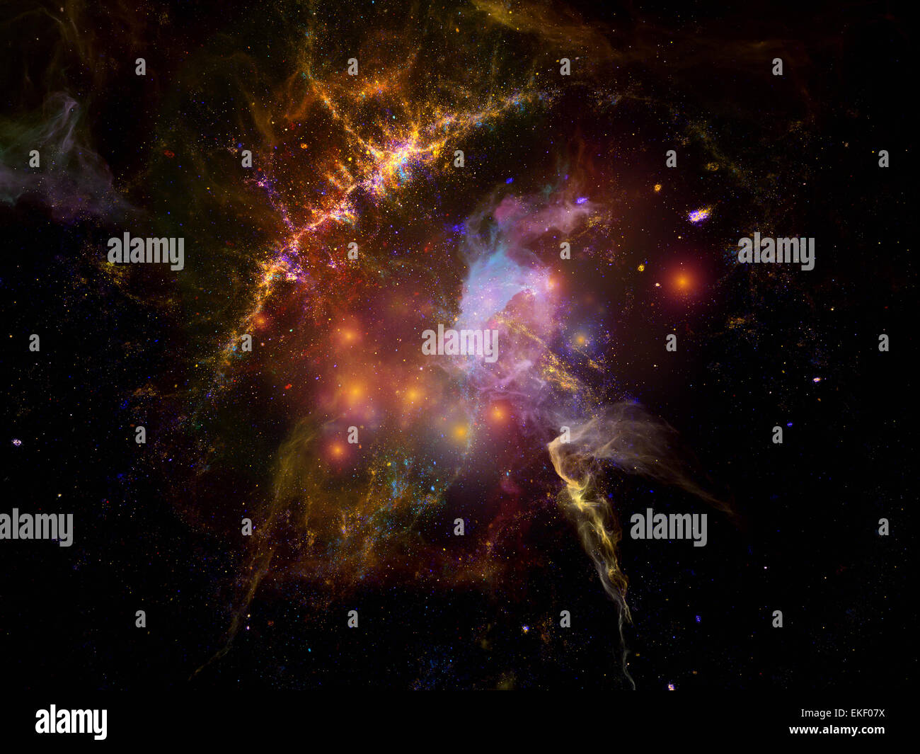 Vision of Cosmos Stock Photo - Alamy