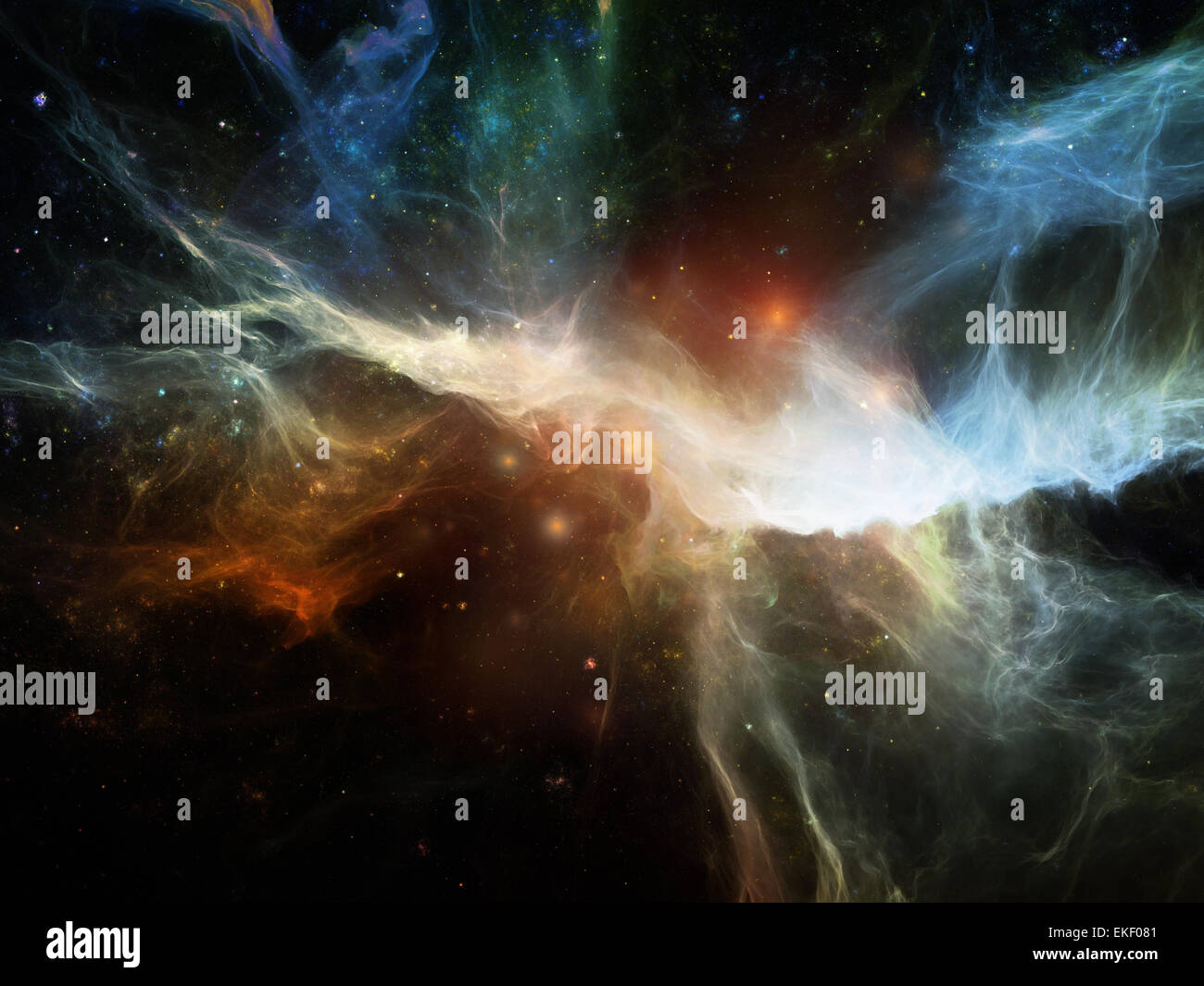 Visualization of Cosmos Stock Photo - Alamy