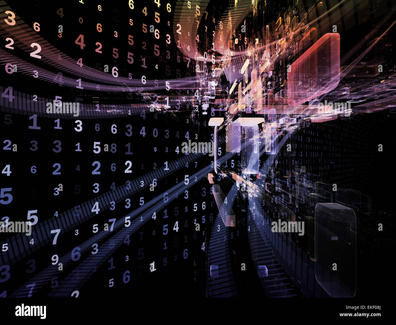 Paradigm of Information Stream Stock Photo - Alamy