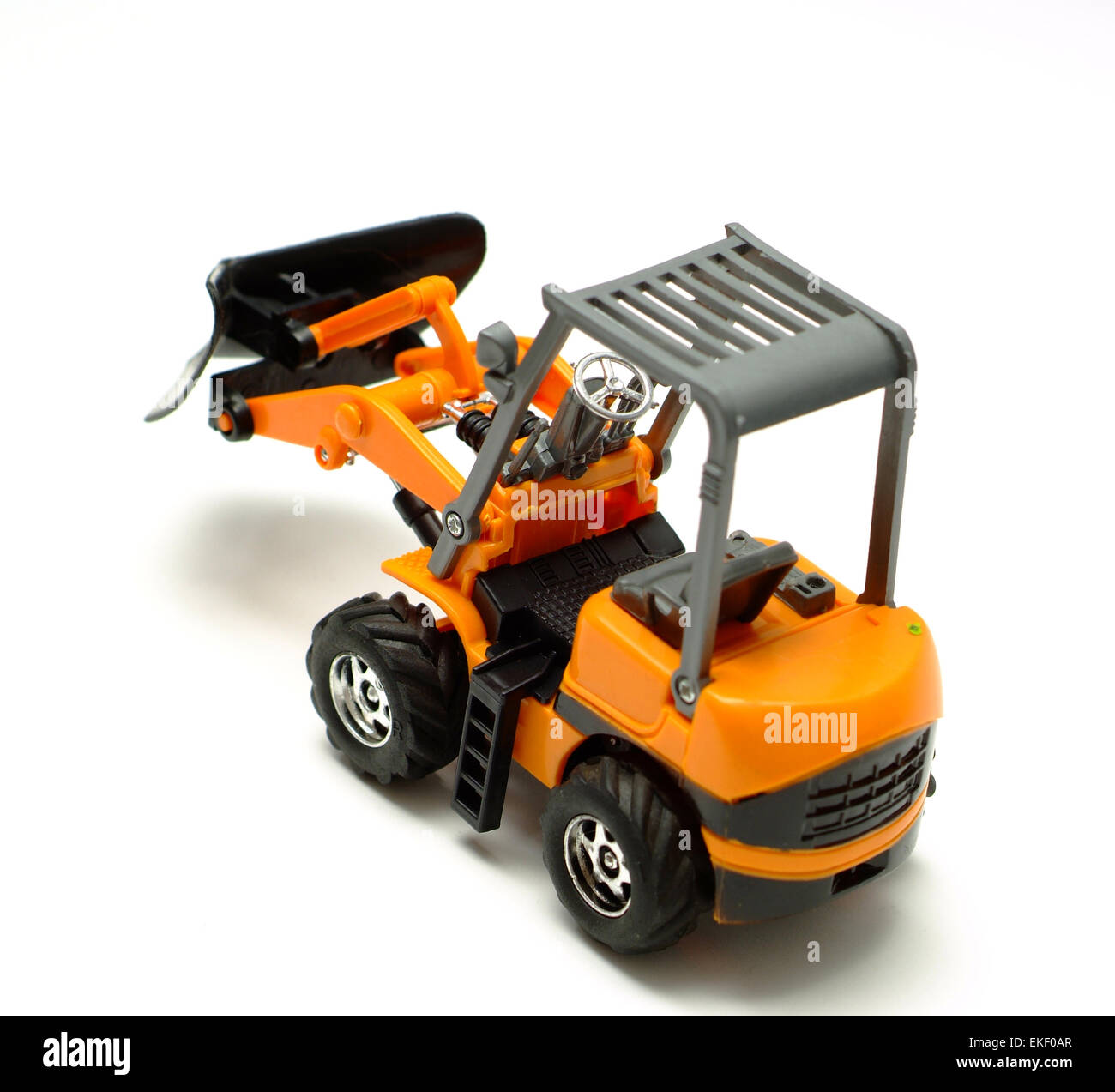 Small digger Cut Out Stock Images & Pictures - Alamy