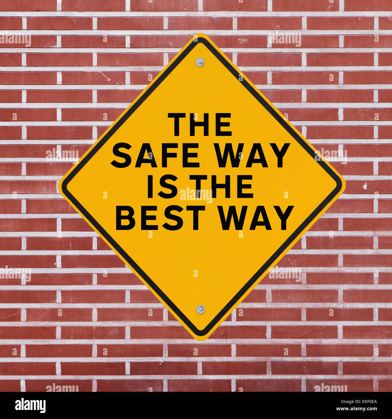 Safety first sign hi-res stock photography and images - Alamy