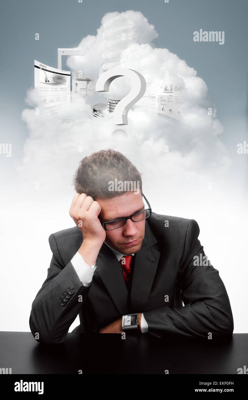 Thinking of solution hi-res stock photography and images - Alamy
