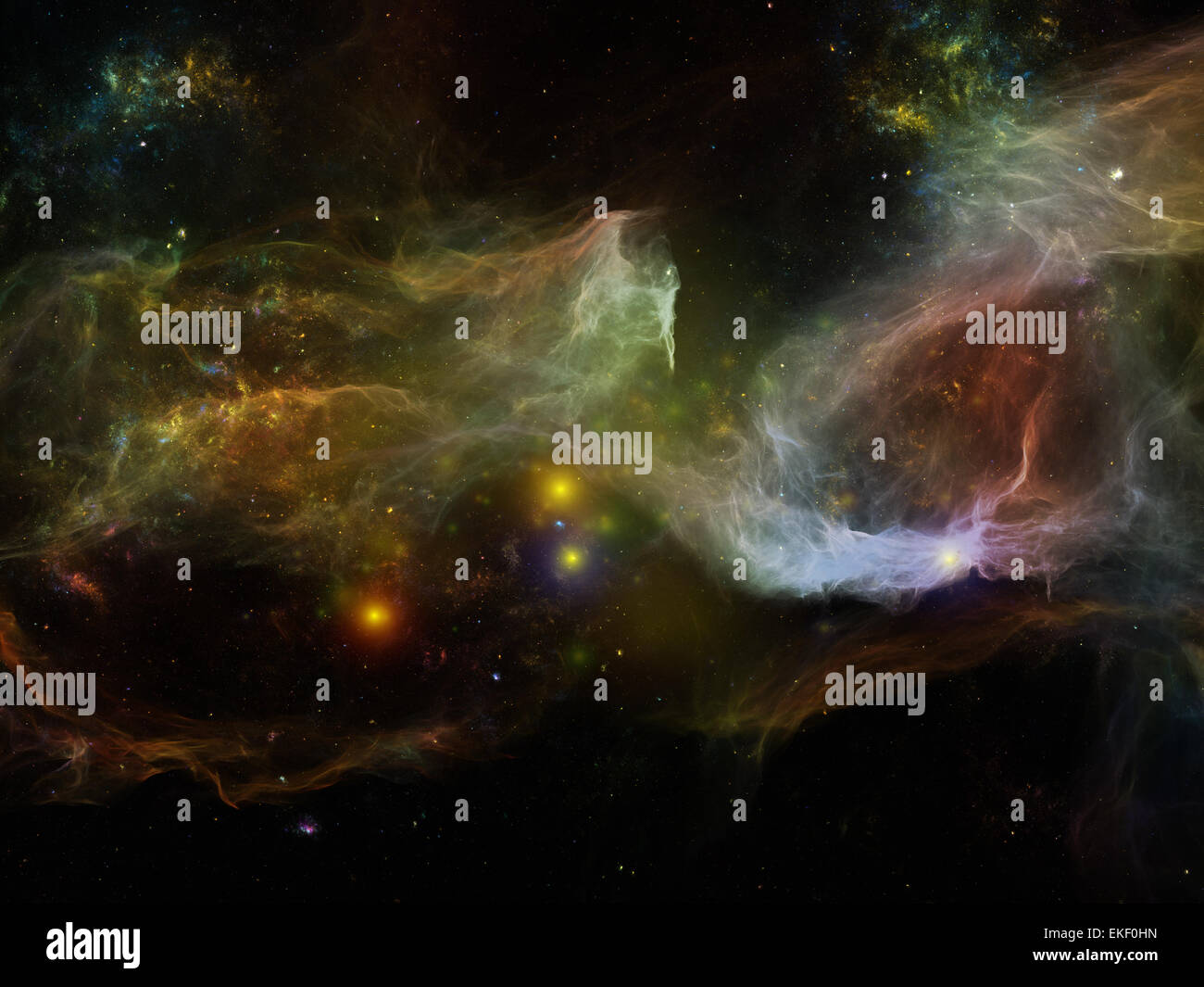 Lights of Cosmos Stock Photo - Alamy