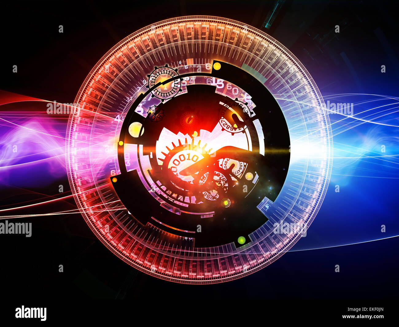 Elements of Digital Processing Stock Photo - Alamy