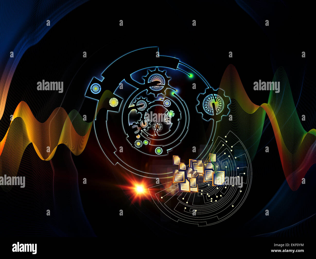 Beyond Digital Processing Stock Photo - Alamy