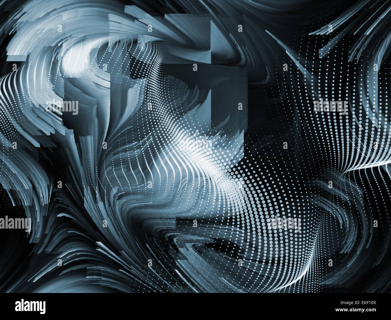 Digital Dynamic Composition Stock Photo - Alamy