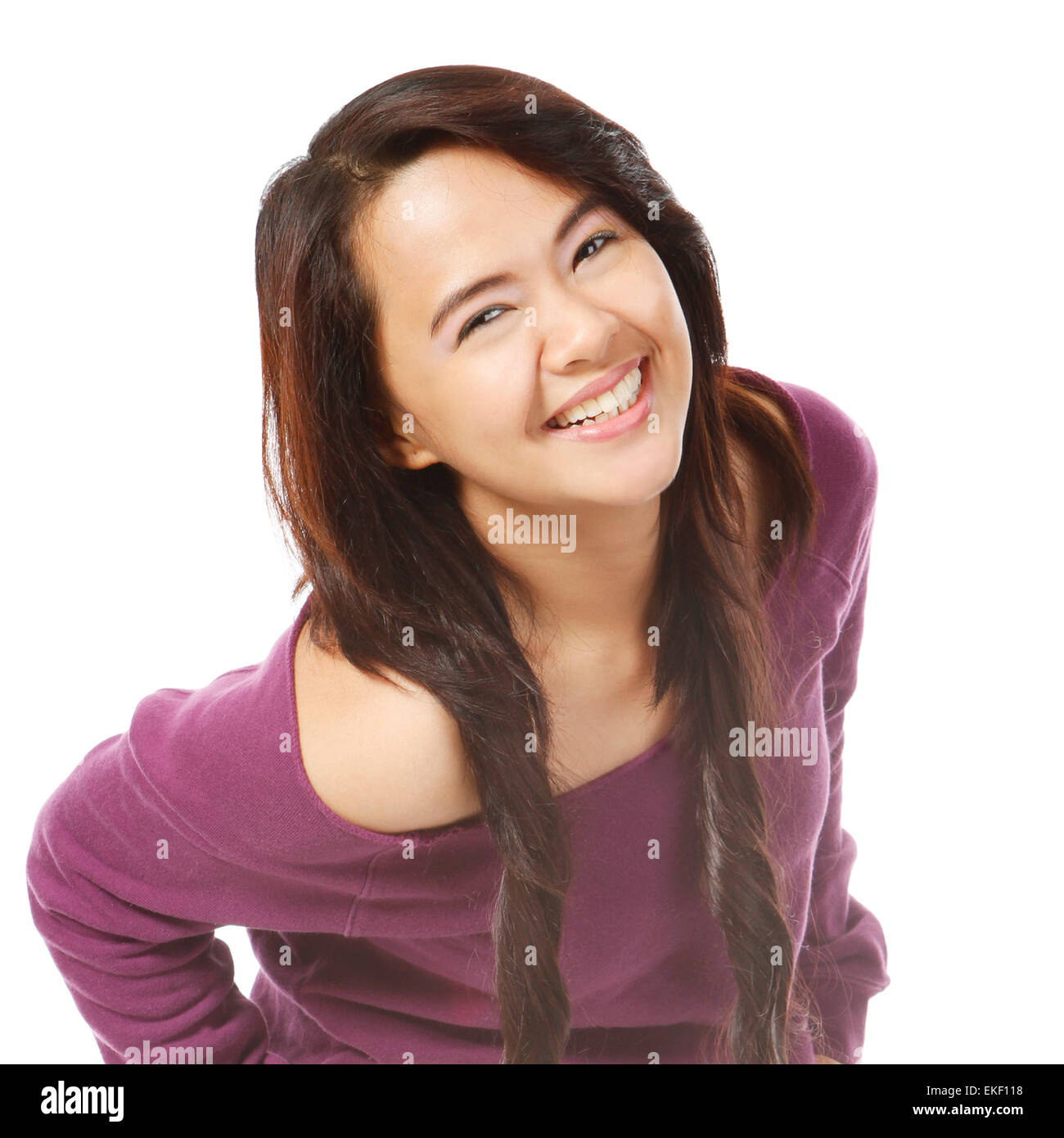 Filipino filipina smiling hi-res stock photography and images - Alamy