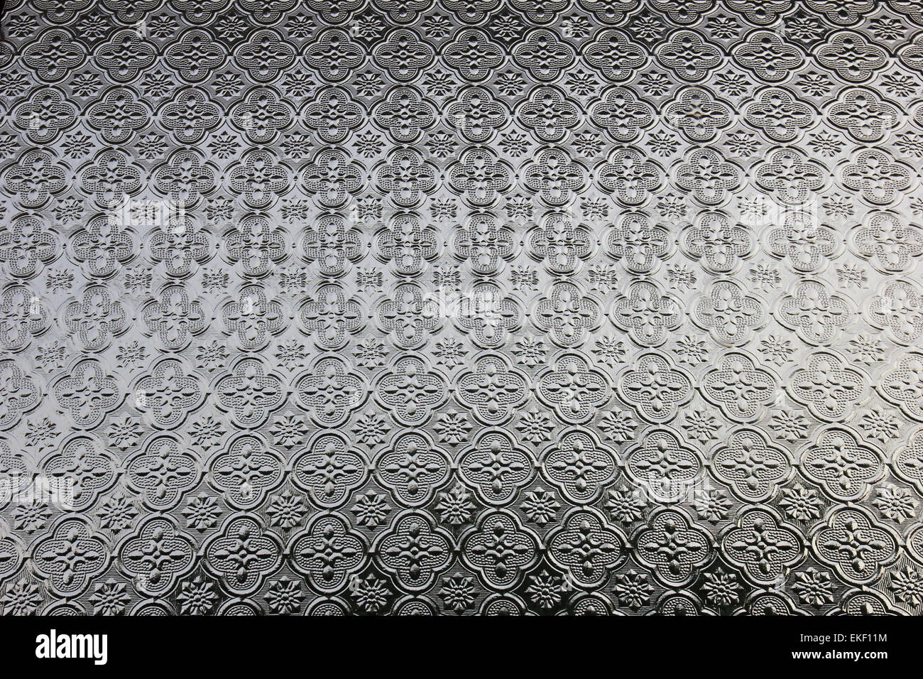 White glass pattern, thai art style Stock Photo - Alamy