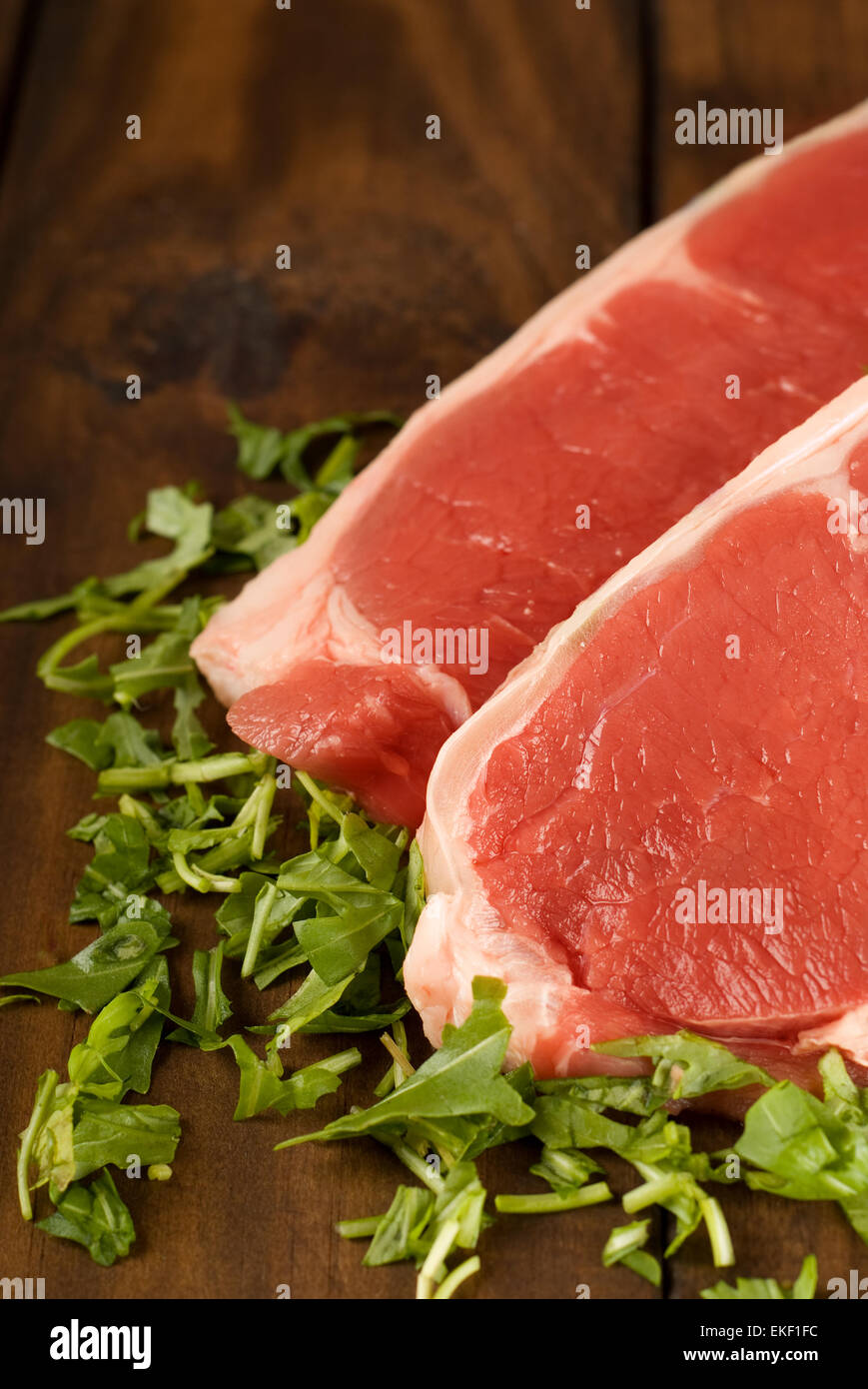 Raw beef steak Stock Photo - Alamy