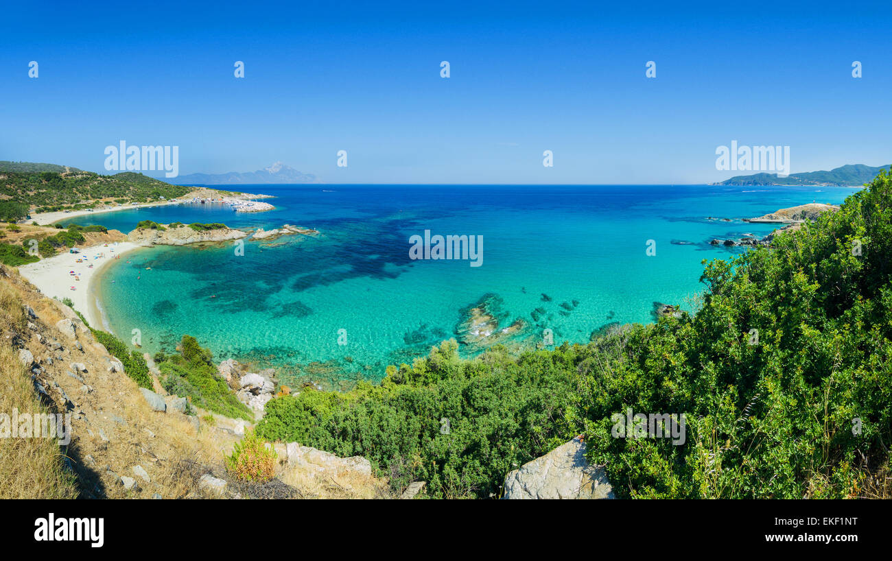 Beautiful beach lagoon Stock Photo - Alamy