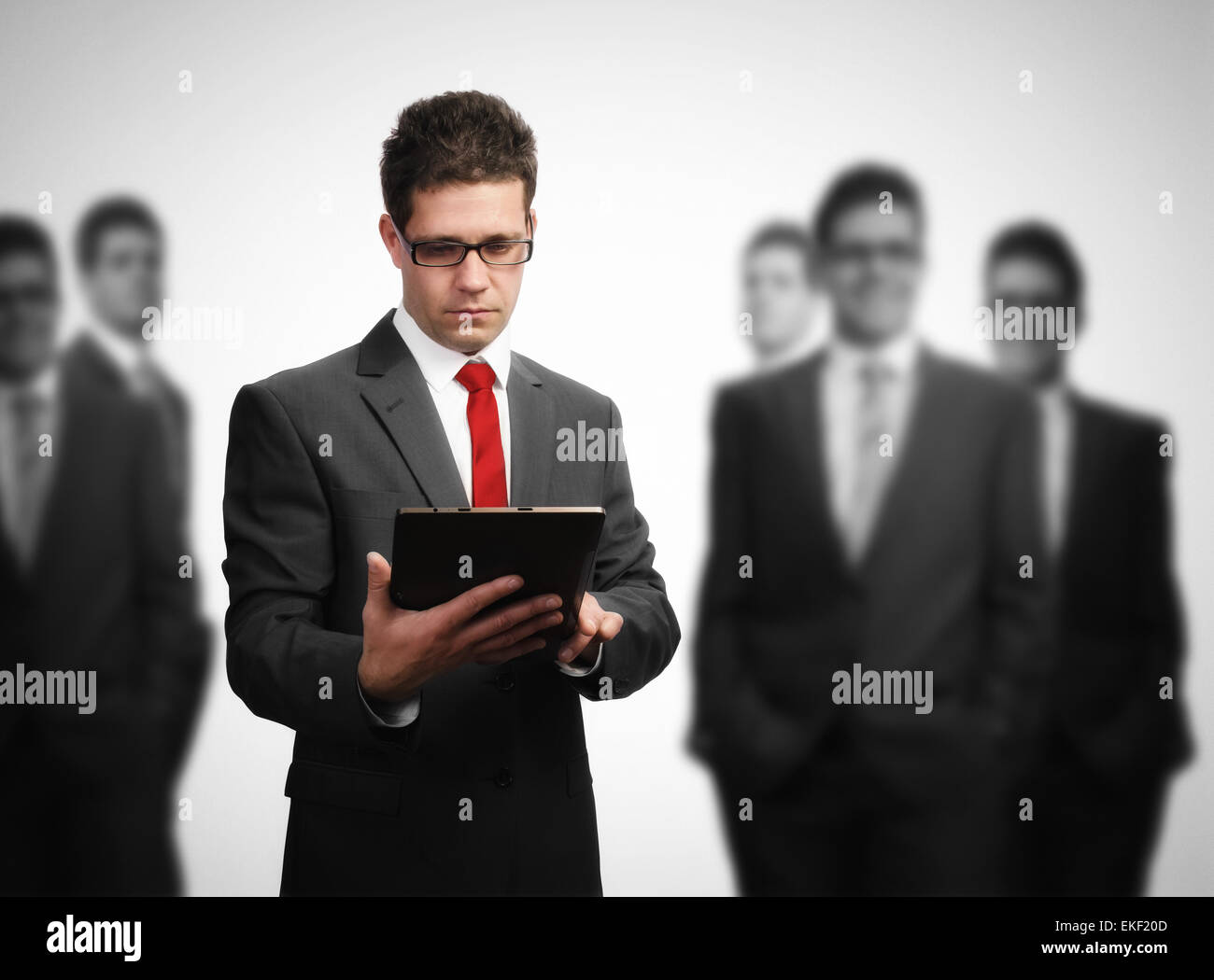 Team leader reading hi-res stock photography and images - Alamy