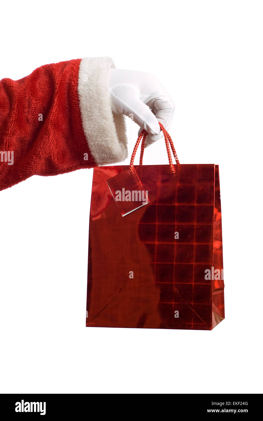 Red white father christmas Cut Out Stock Images & Pictures - Alamy